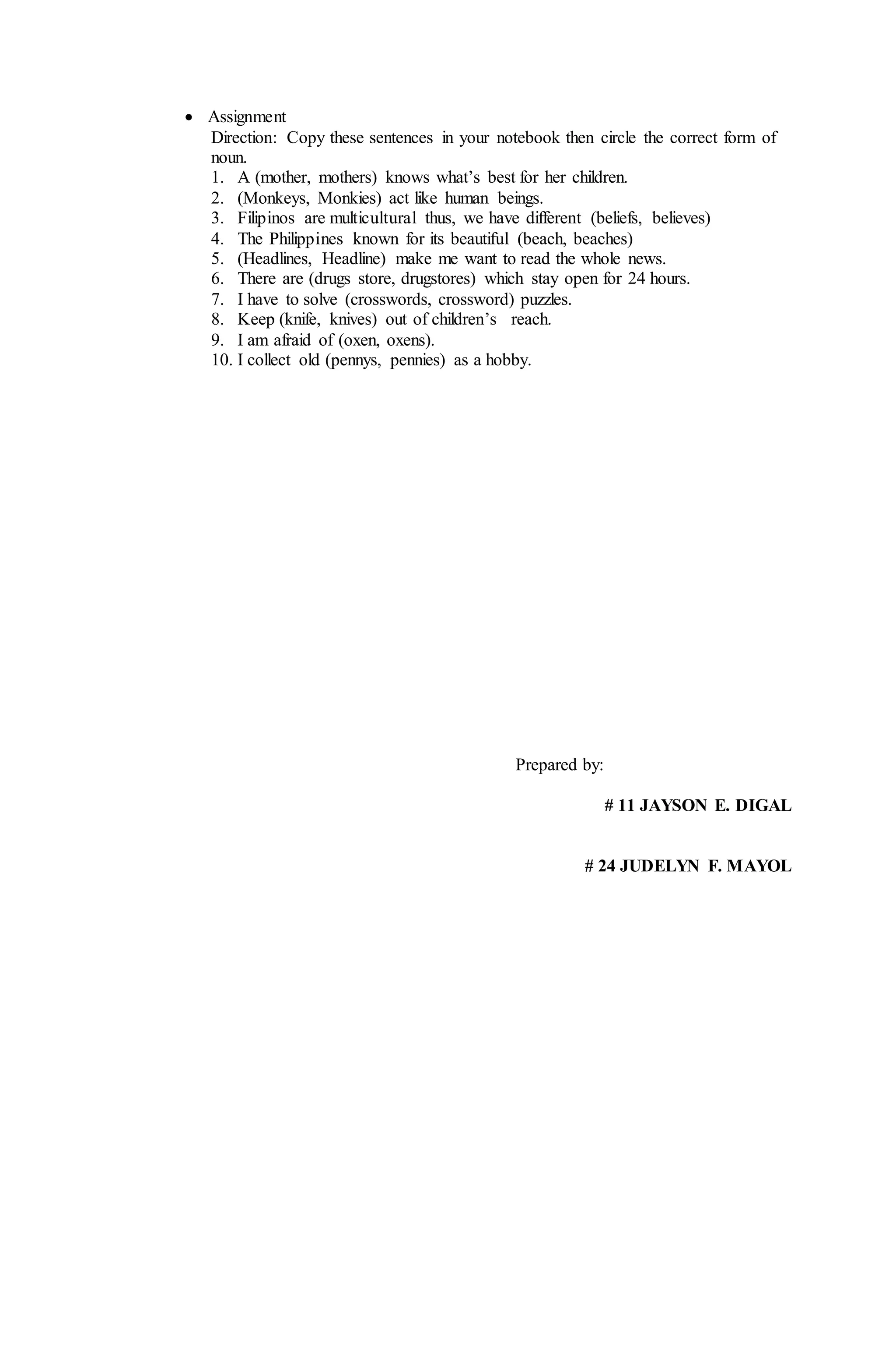 Detailed Lesson Plan for English (Language) Grade 6 | DOCX