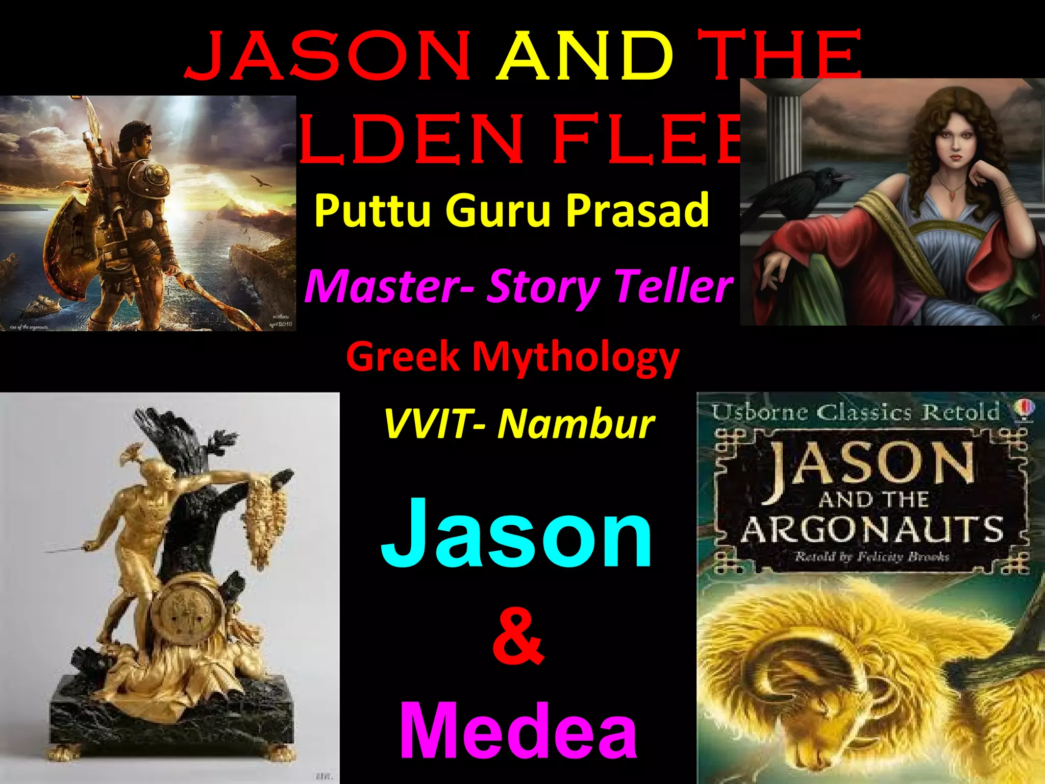 Jason and the golden fleece characters pgp1 | PPT