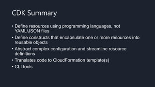 Jason Butz - AWS CDK - Beyond the Introduction FINAL.pptx