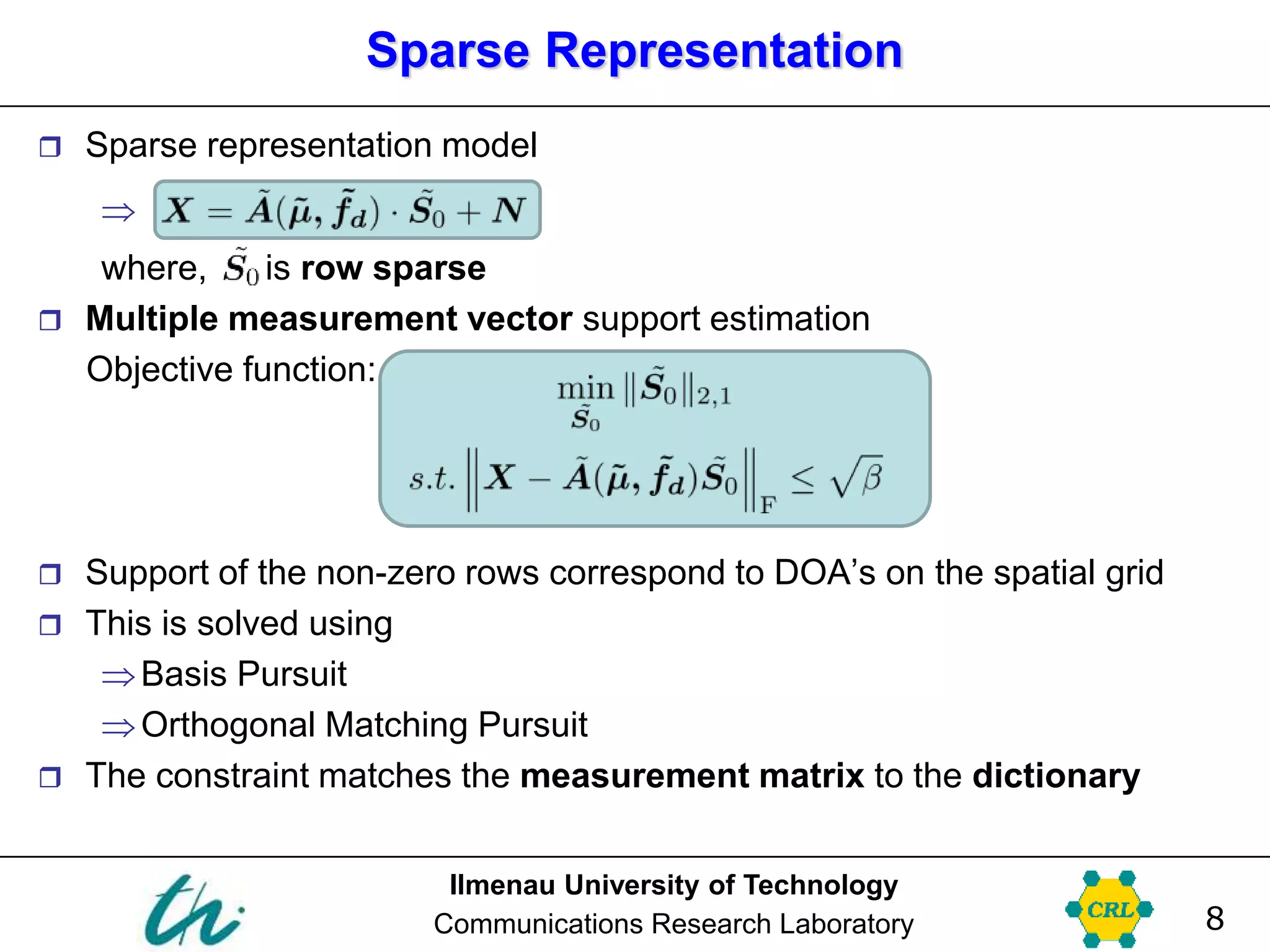 Joint Doa And Offset Frequency Estimator Ppt