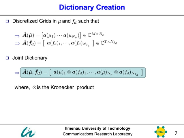 Joint Doa And Offset Frequency Estimator Ppt