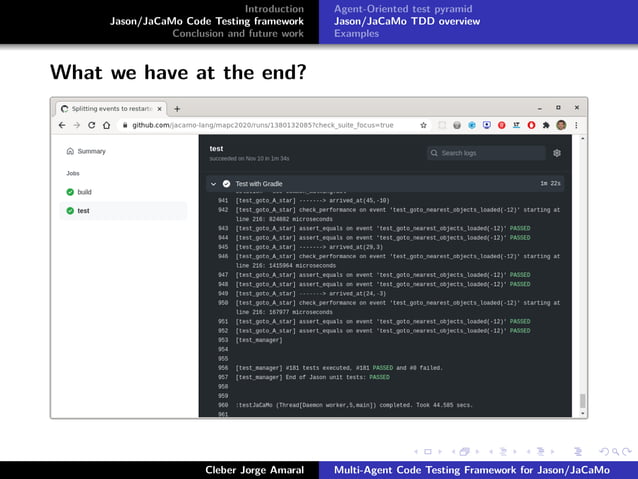 Jason Code Testing Framework Ppt
