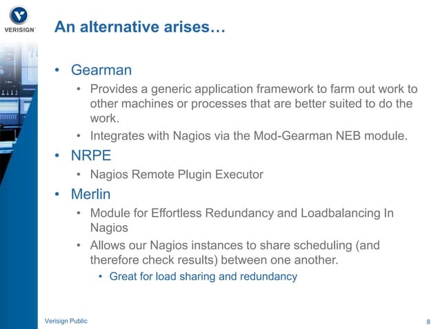 Nagios Conference 2012 - Jason Cook - Nagios and Mod-Gearman | PPT