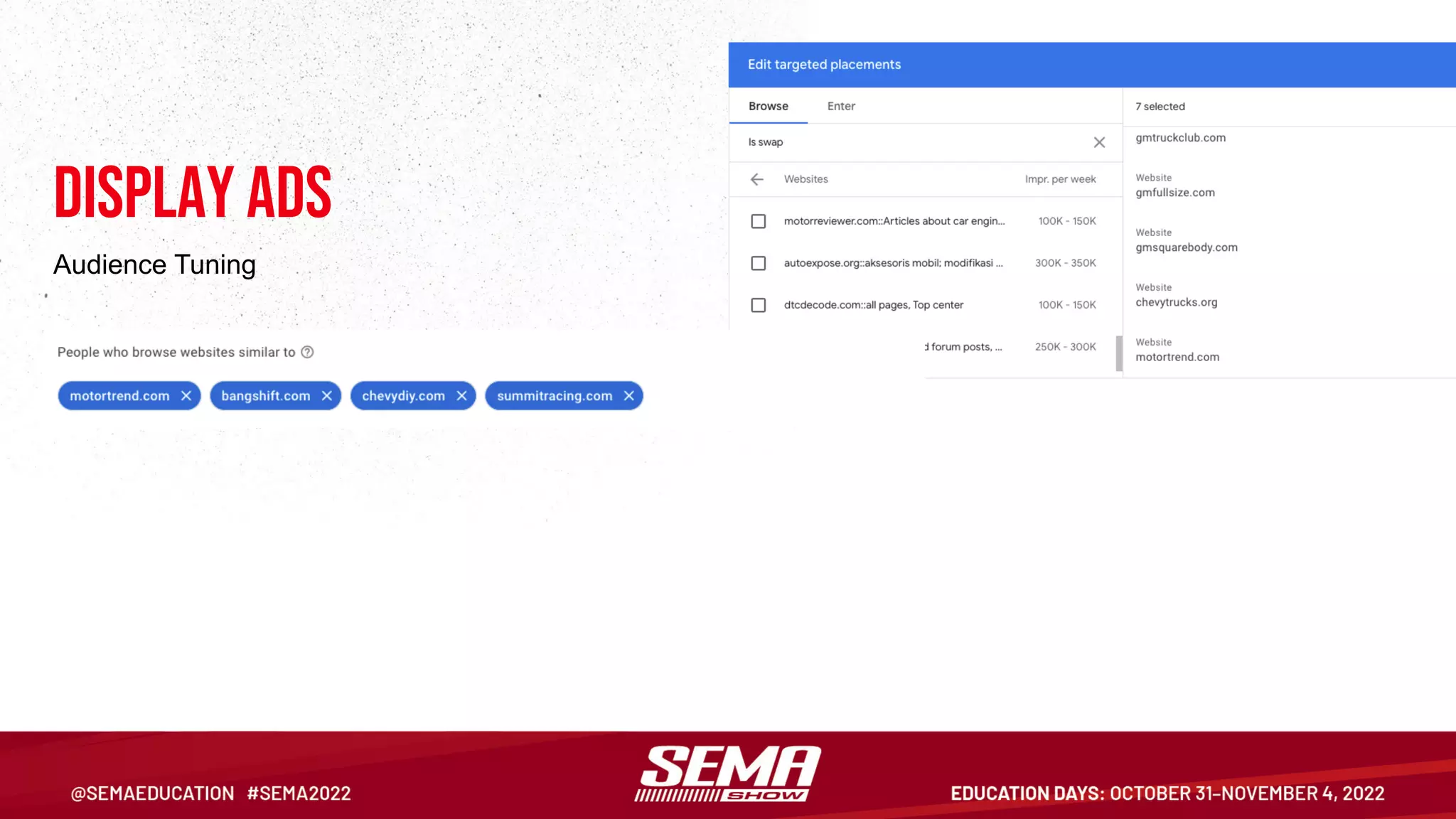Supercharging Digital Advertising - SEMA Education Series 2022 | PDF | Social Networking | Internet