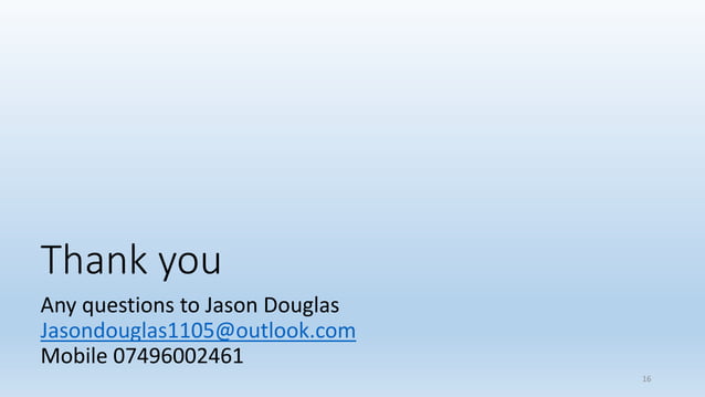 Jason douglas earned value 1 0 | PPTX