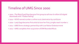 Universal Music Group and XL Recordings- by Jason and Elma at LSC | PPT