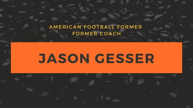 Jason Gesser - Athletic Director | PPT