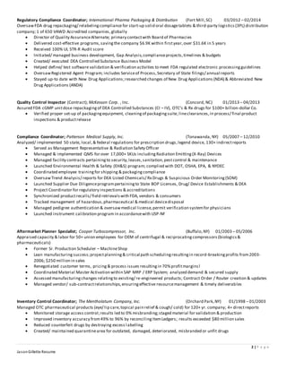 Jason Gillette CV | DOCX