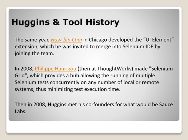 Jason huggins | PPT