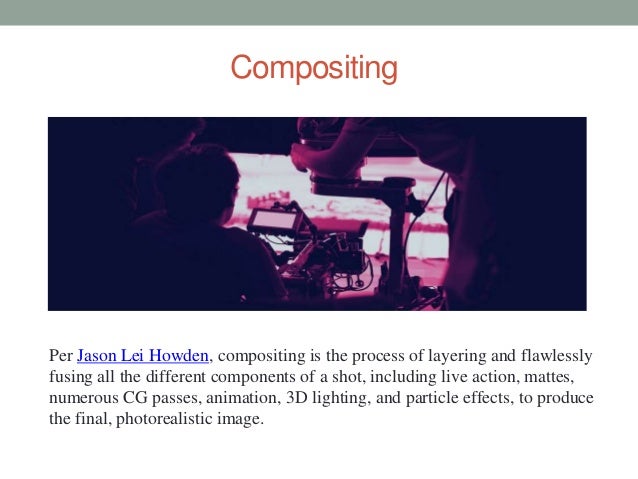 Jason Lei Howden Key Points In Visual Effects Artistry.pptx