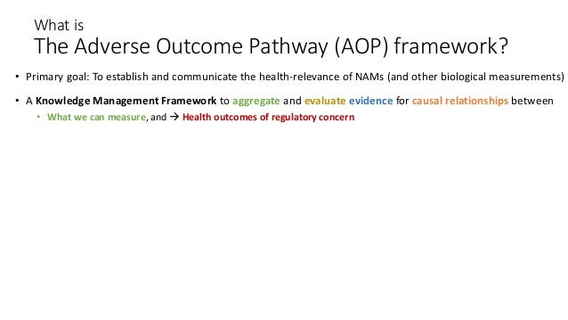 Adverse outcome pathway framework in knowledge management and trust ...