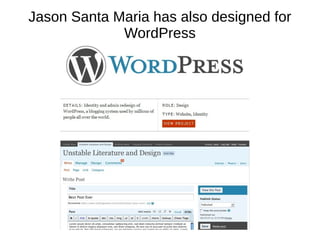Jason santa maria | PPT