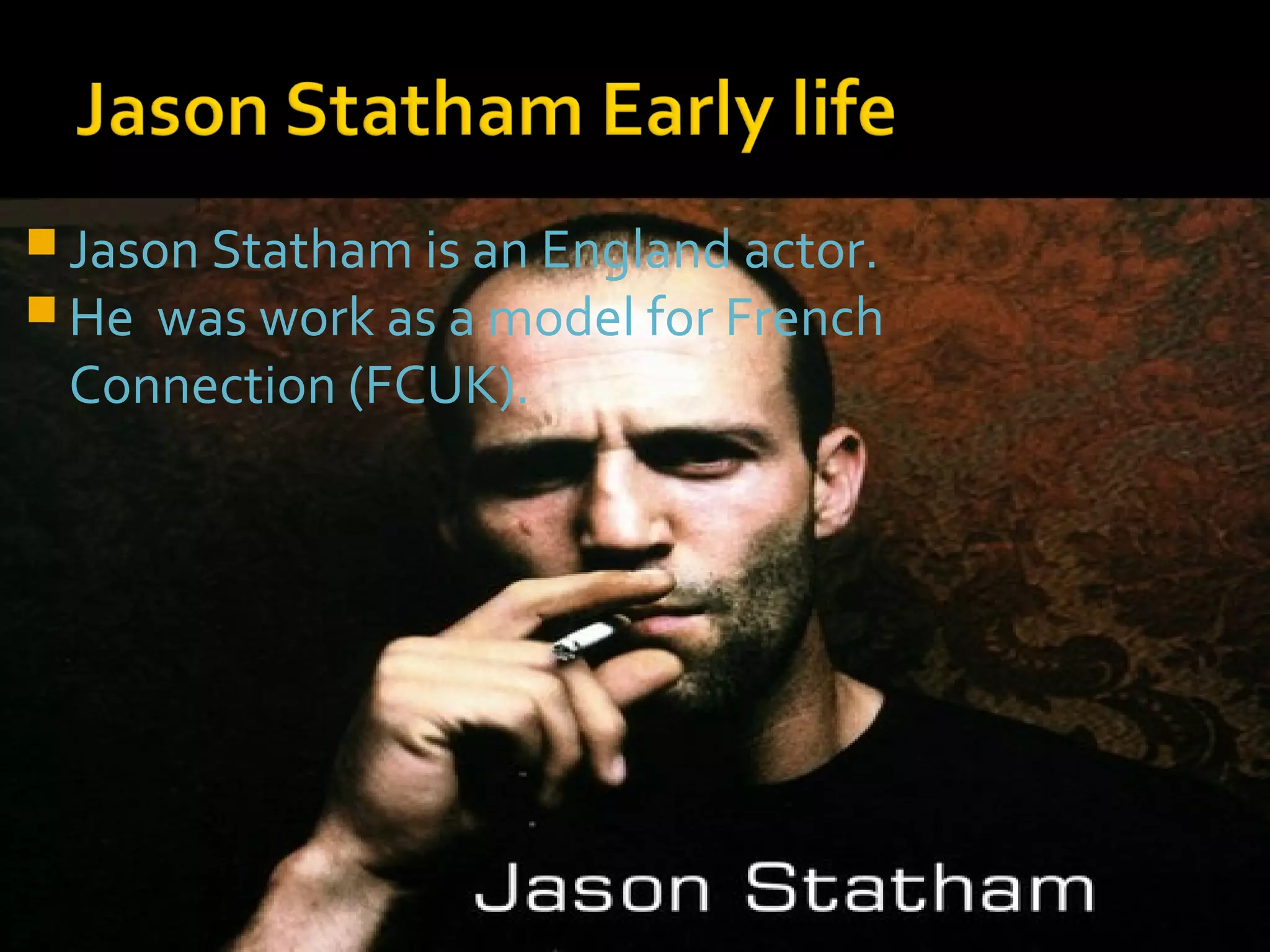 Jason statham | PPT
