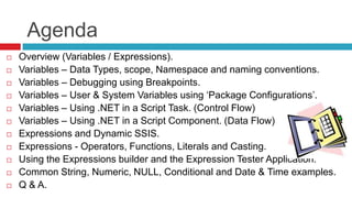 Jason yousef ssis expressions - no notes | PPTX | Programming Languages ...
