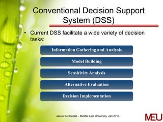 Web-based Decision Support System | PPTX