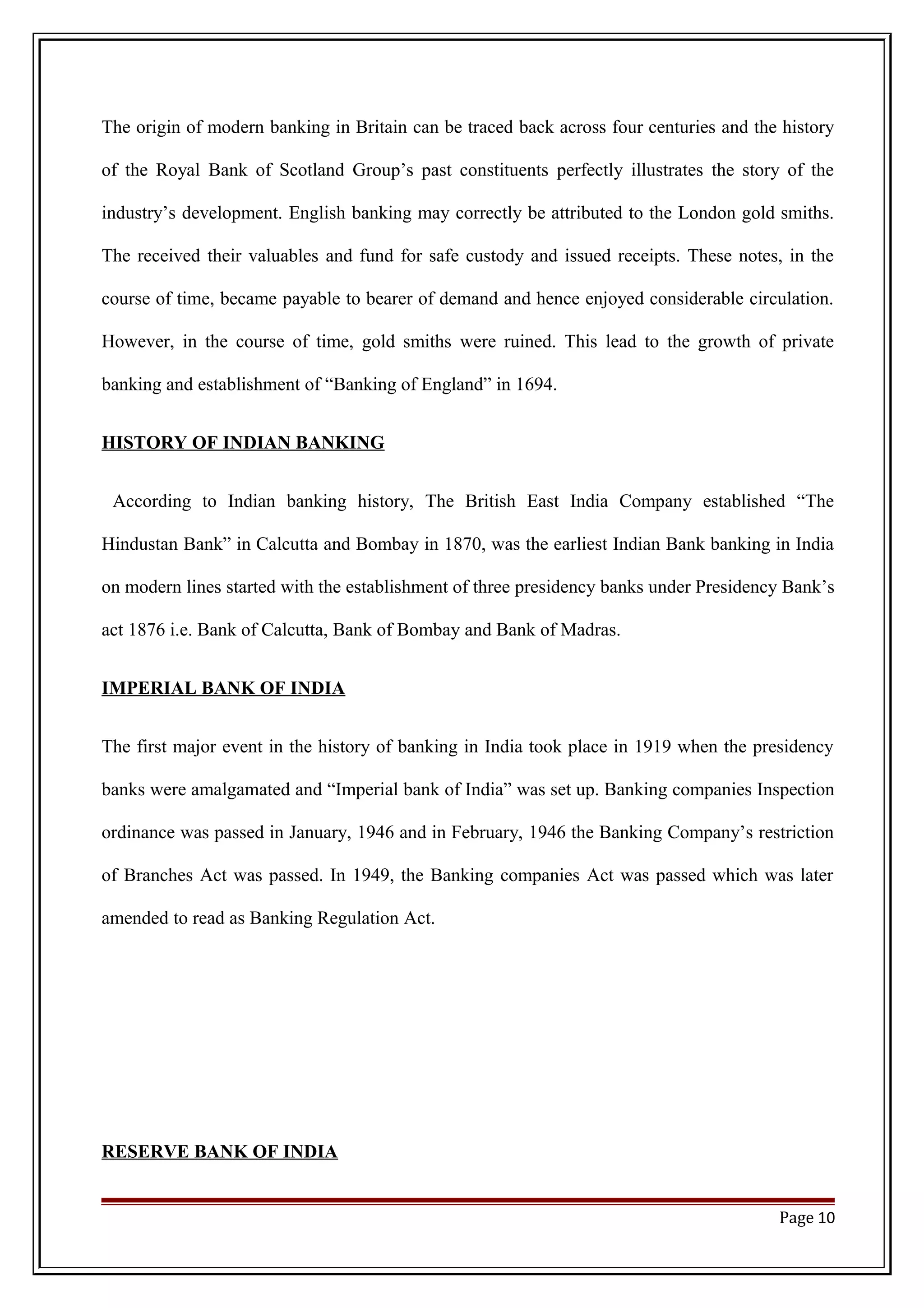 MERGER AND ACQUISITION OF BANKS | DOC