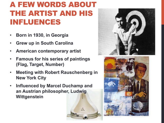 Contemporary Art : Jasper Johns | PPT