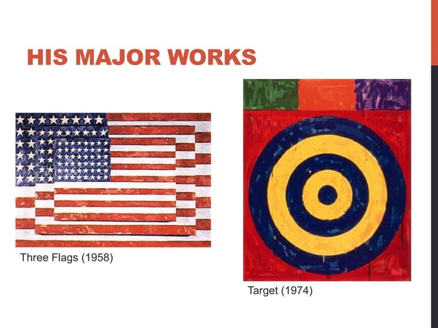 Contemporary Art : Jasper Johns | PPT