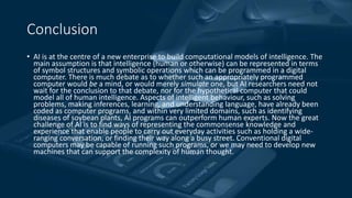 Presentation on Artificial Intelligence | PPTX