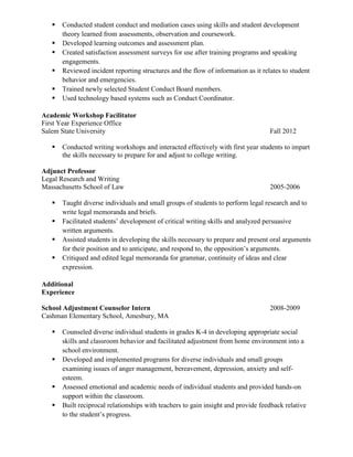 Jas resume current | DOCX