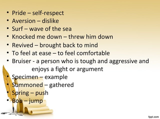 Chapter DEEP WATER CLASS 12 CBSE | PPT