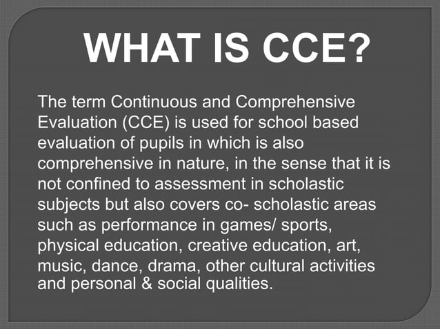 Role of EDUCATION TECHNOLOGY in CCE | PPTX