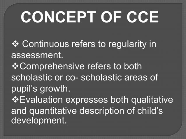 Role of EDUCATION TECHNOLOGY in CCE | PPTX