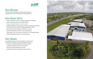 Jat corporate brochute for web | PDF | Woodworking | Arts and Crafts