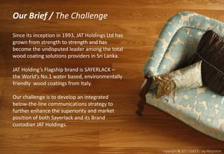 Jat Holdings Marcom Strategy | PPT