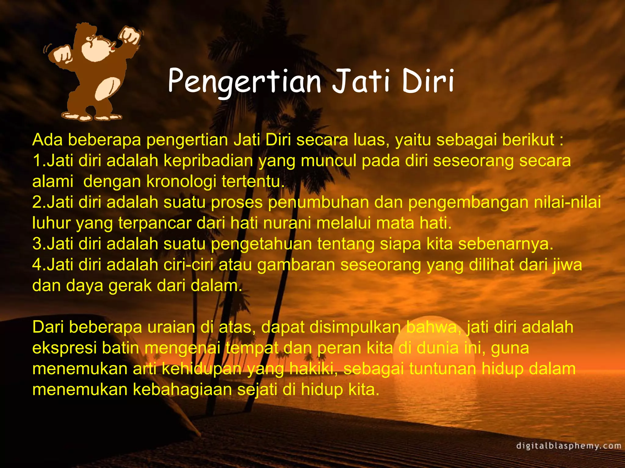 Jati diri siswa | PPT