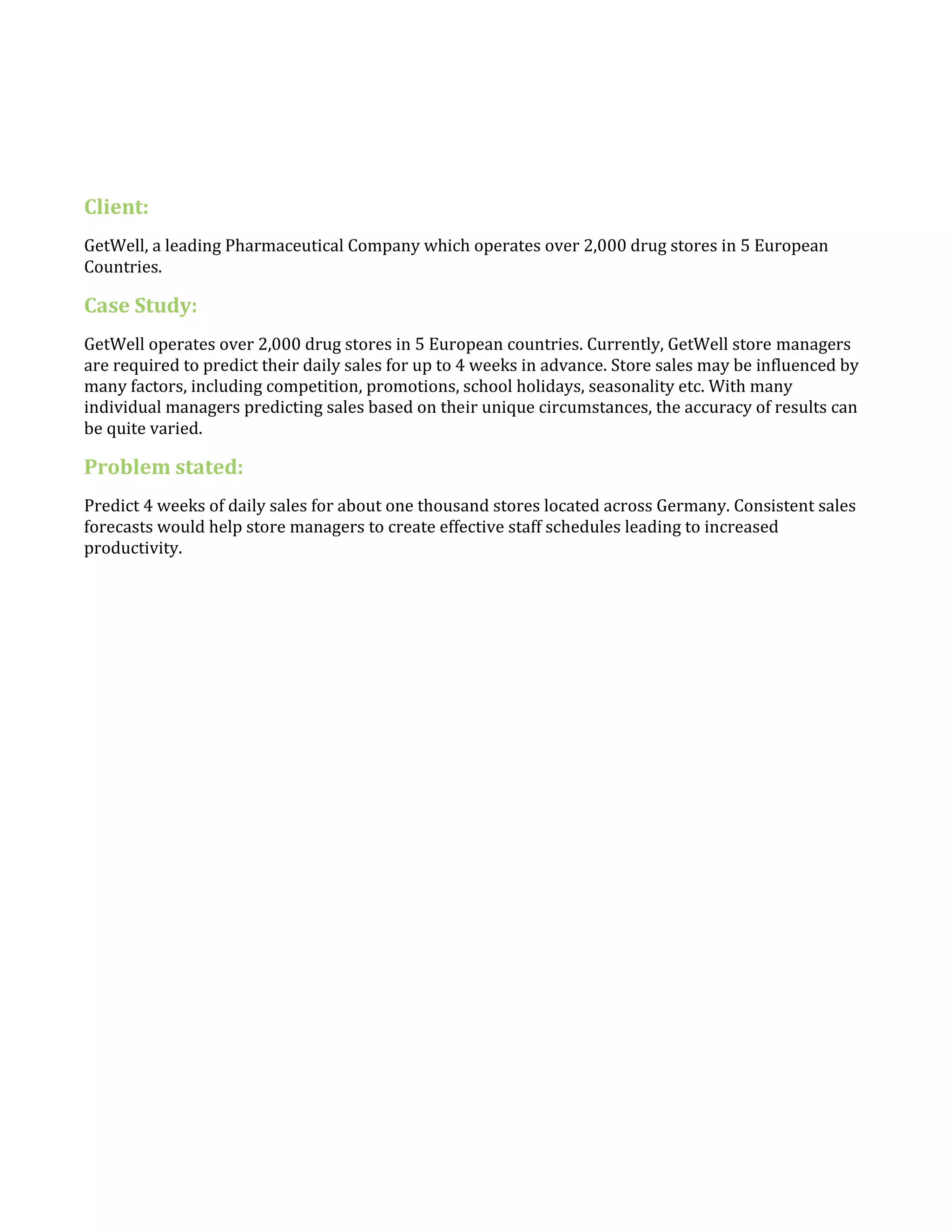 Pharmaceutical Industry Analytics | PDF