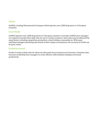 Pharmaceutical Industry Analytics | PDF
