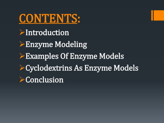 Enzyme models | PPTX