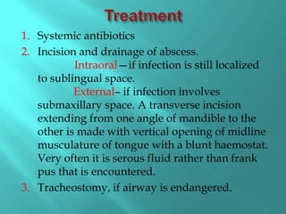 Ludwig's Angina | PPTX