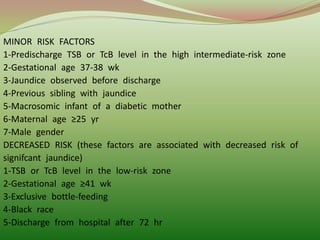 neonatal Jaundice | PPTX