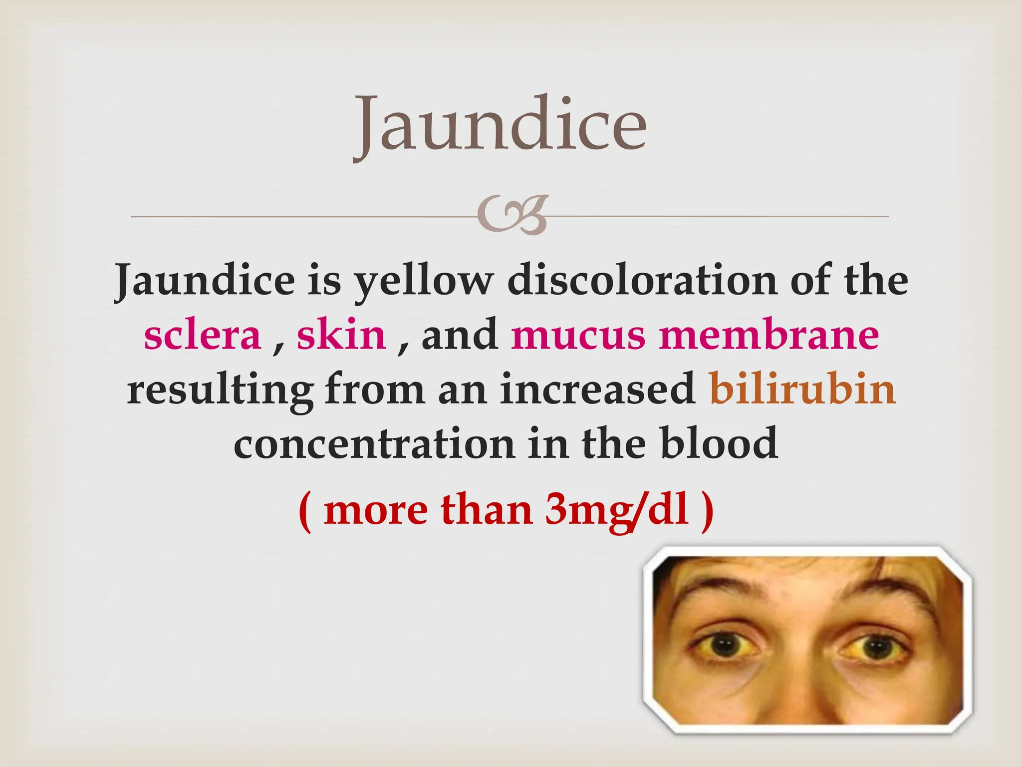 jaundice-(three types)- pre hepatic, hepatic , post hepatic | PDF