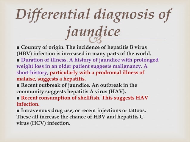 jaundice-(three types)- pre hepatic, hepatic , post hepatic | PDF ...