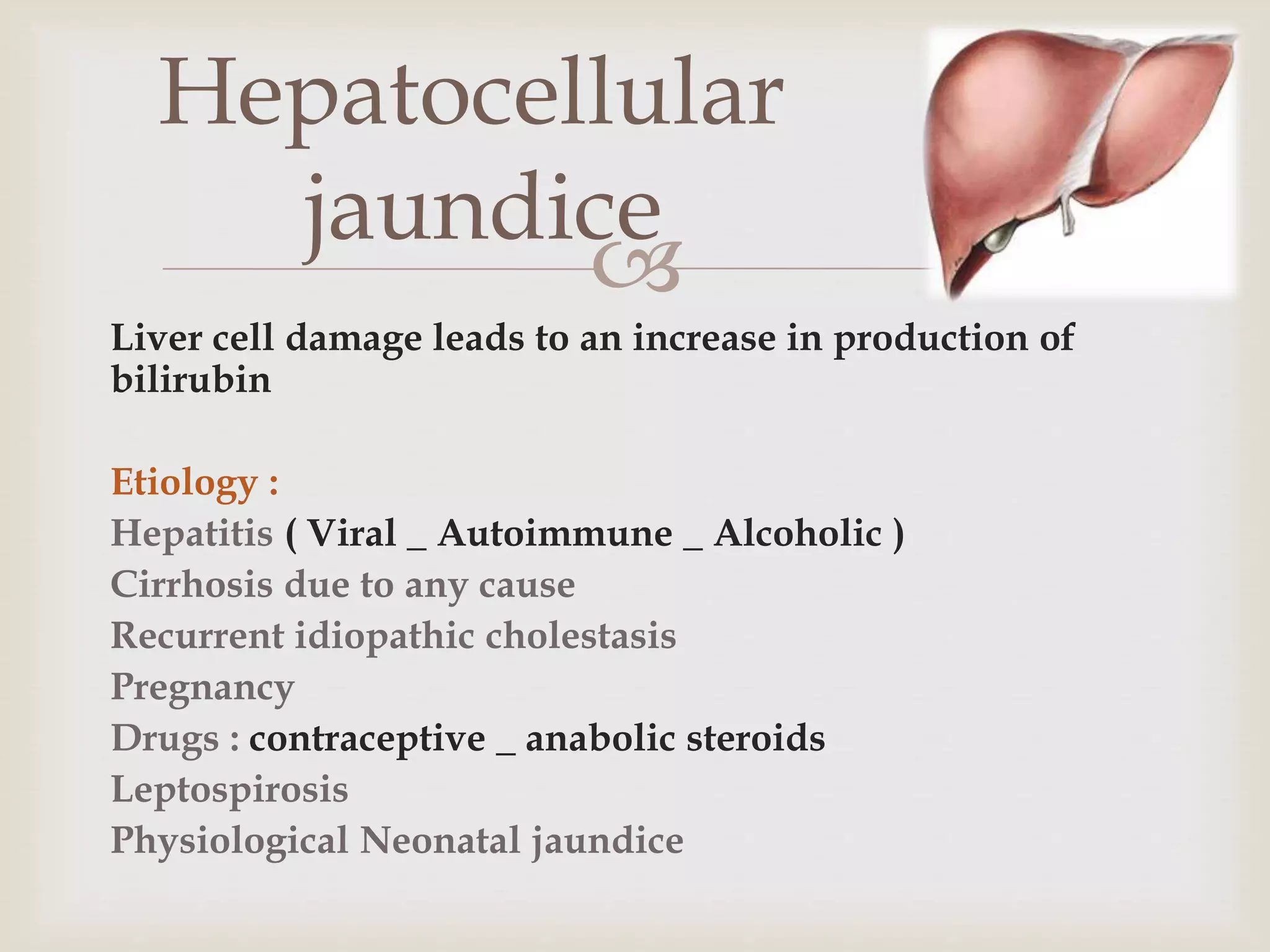 Jaundice | PPTX