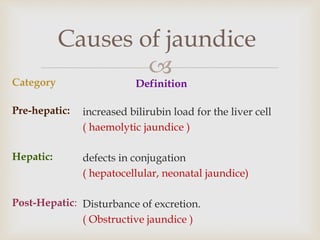 Jaundice | PPTX