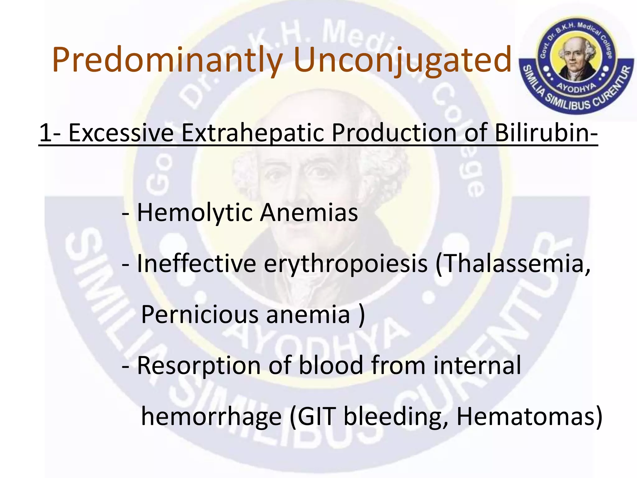 Jaundice Pathology | PPTX