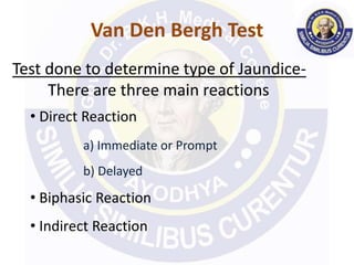 Jaundice Pathology | PPTX