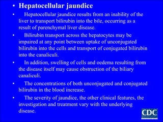 jaundice.pdf | Blood Disorders | Diseases and Conditions