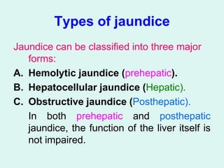 JAUNDICE. for undergraduate pptx.pdf for | PDF