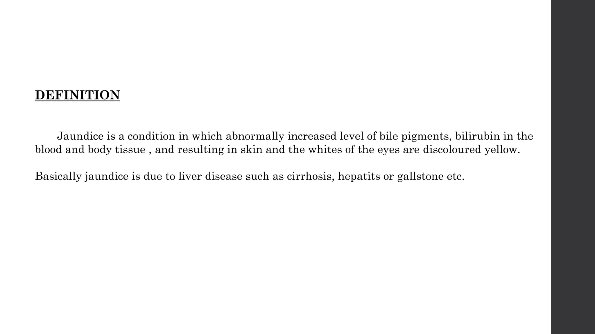 jaundice, PPT by Arun Kumar Dutta, Pathophysiology of Jaundice | PDF
