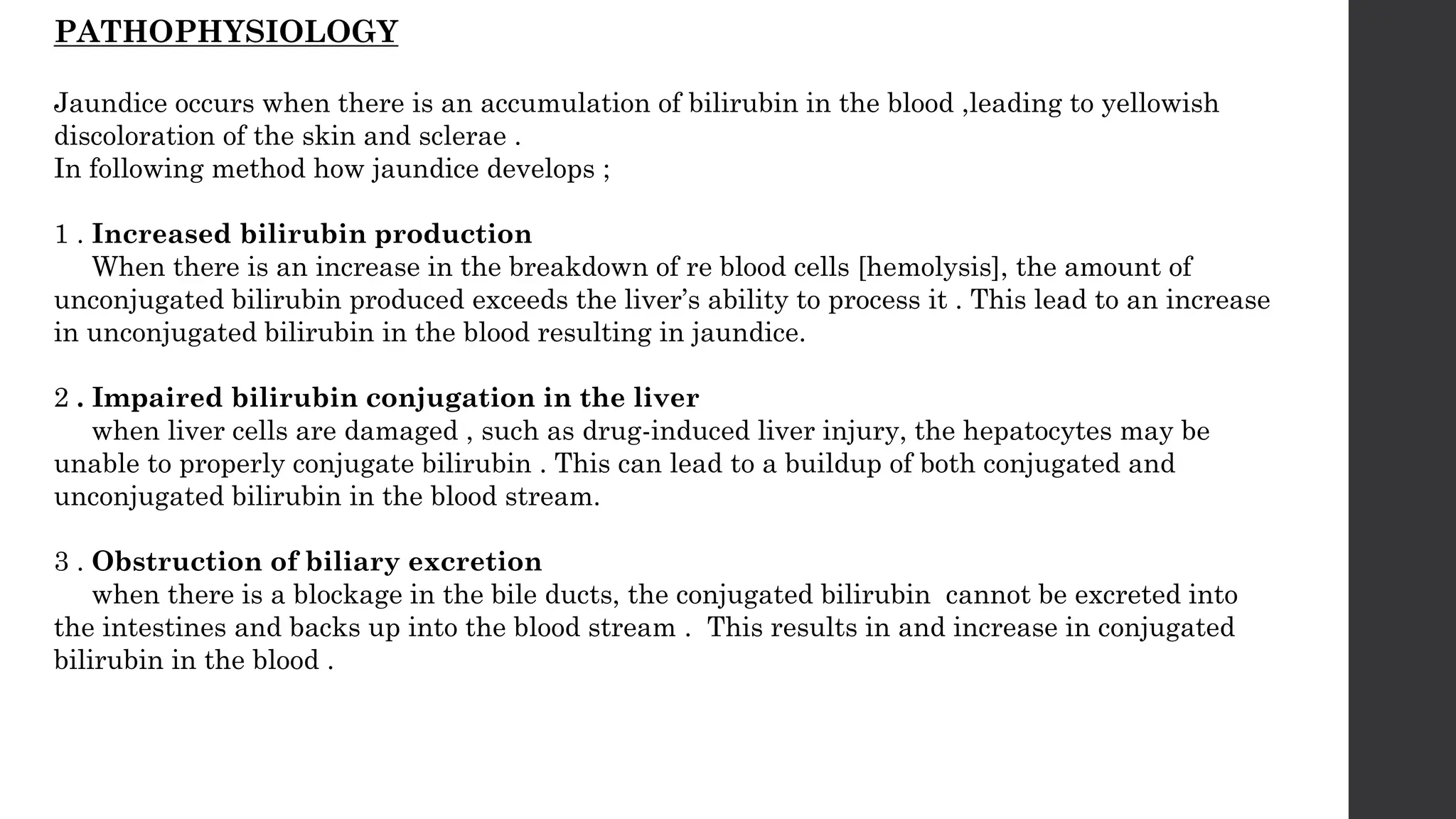 jaundice, PPT by Arun Kumar Dutta, Pathophysiology of Jaundice | PDF