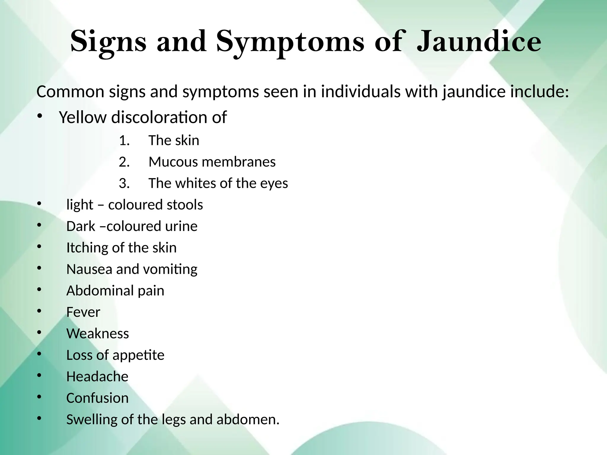 Jaundice Unveiled: Understanding Its Pathophysiology | PPTX