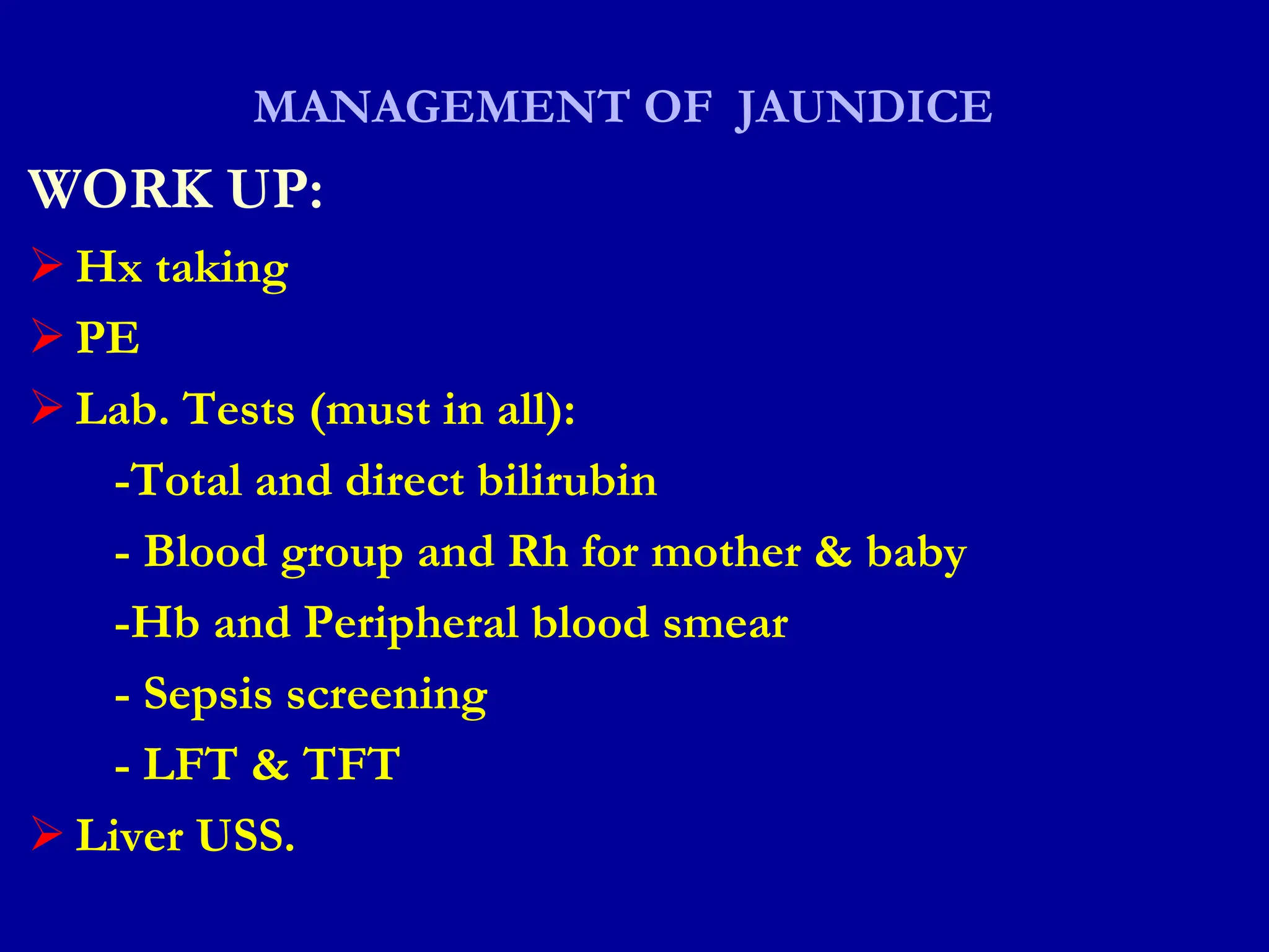 JAUNDICE PRESENTATION FOR MEDICAL STUDENTS AROUND THE WORLD | PPTX