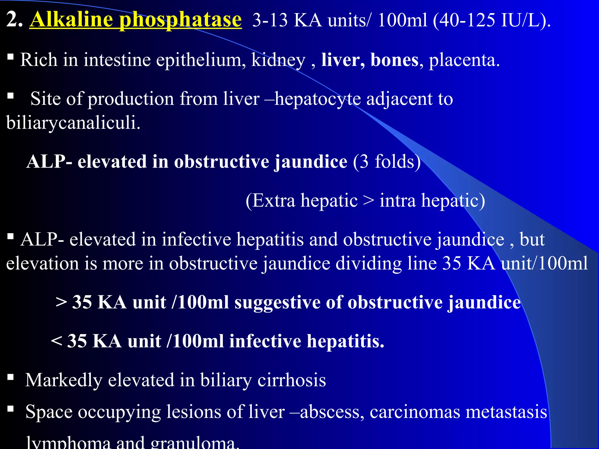 Jaundice - Liver Function Tests | PPT