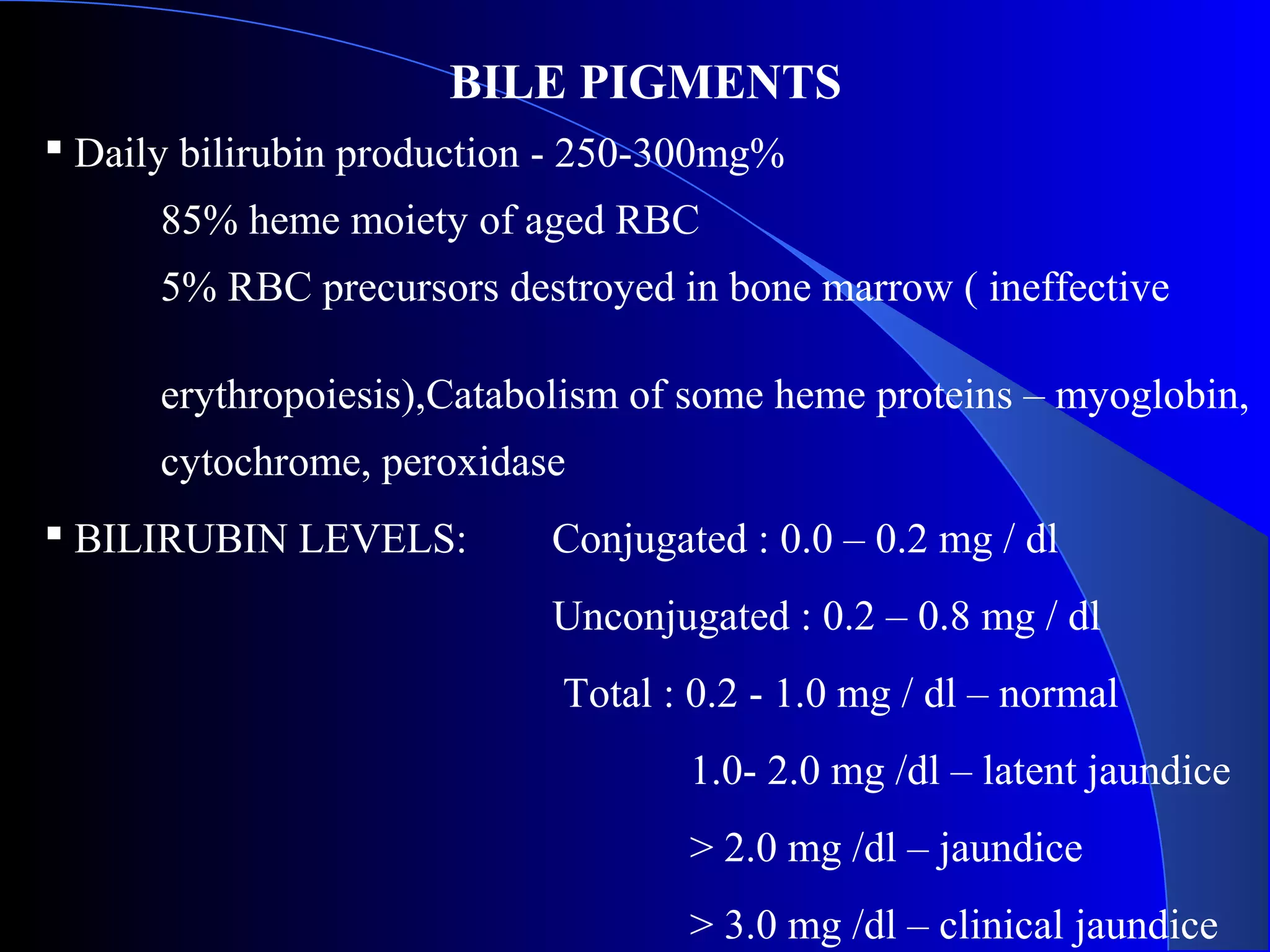 Jaundice - Liver Function Tests | PPT