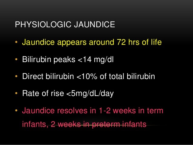 Jaundice in Children